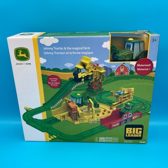 John Deere | Toys | John Deere Big Loader Johnny Tractor Magical Farm ...